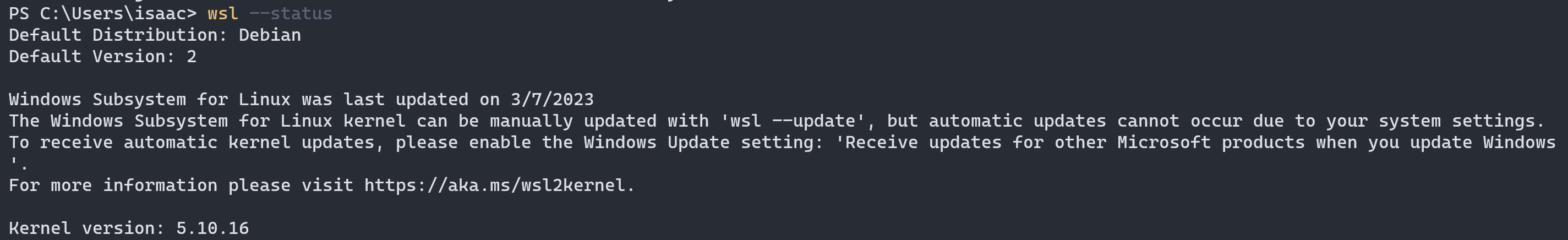 初识WSL2 | Isaac Kam's Blog